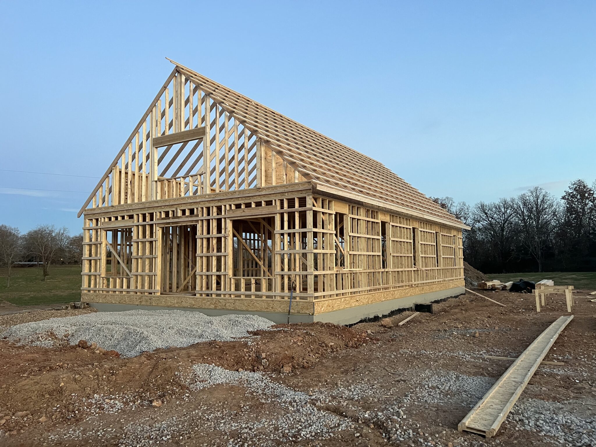 Construction Begins - The Homestead Schoolhouse
