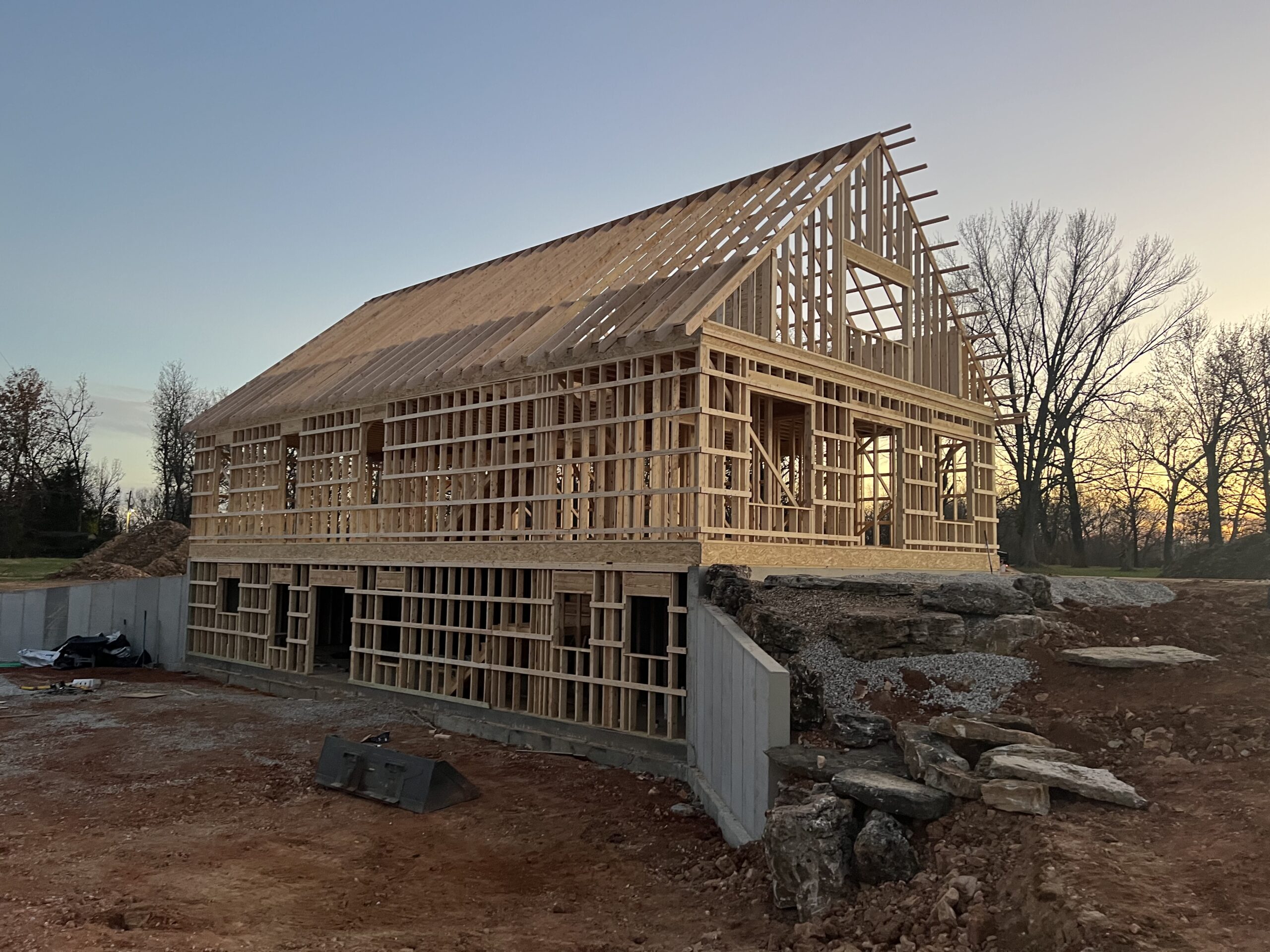 Construction Begins - The Homestead Schoolhouse