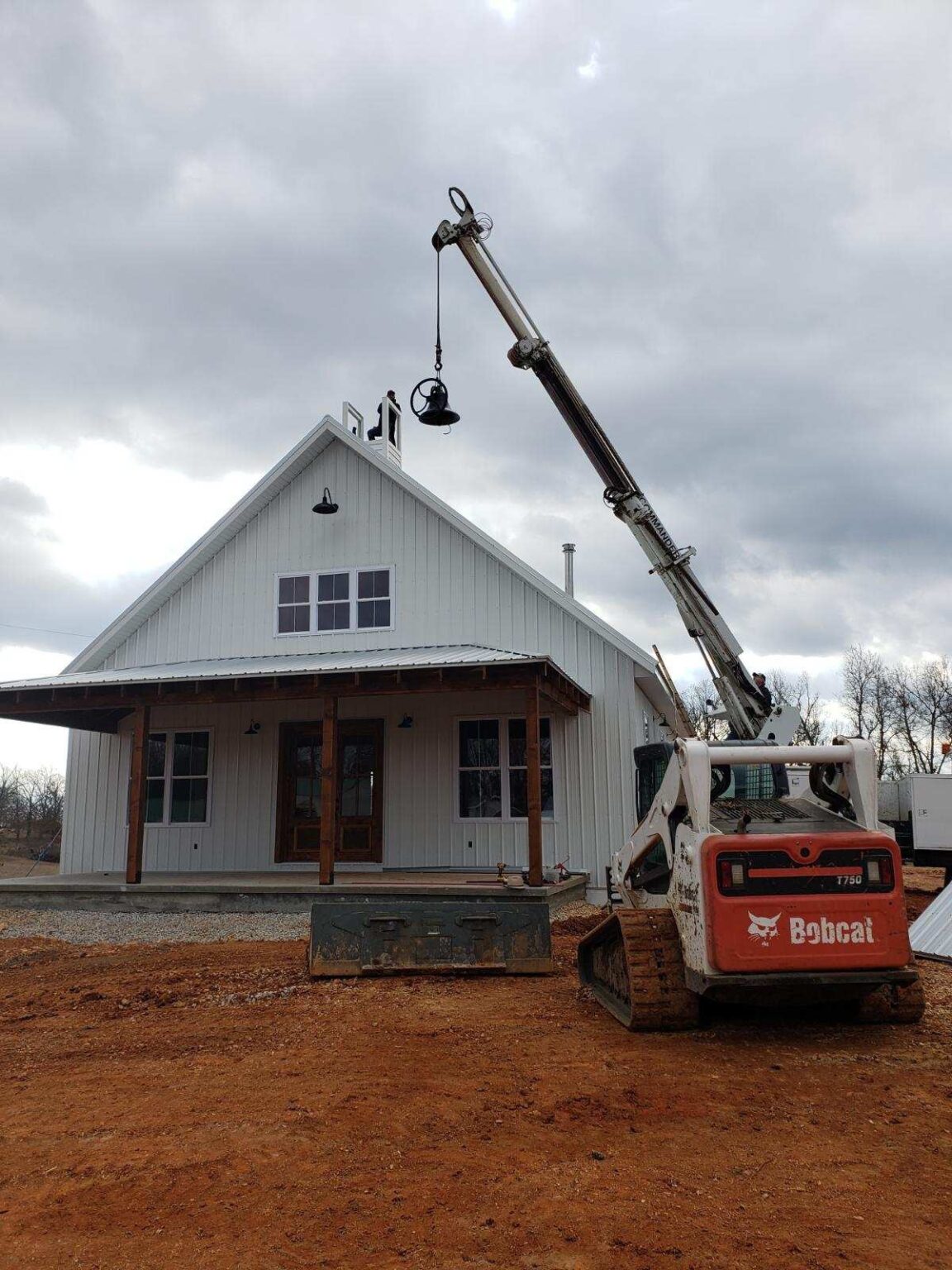 Installing the Bell - The Homestead Schoolhouse